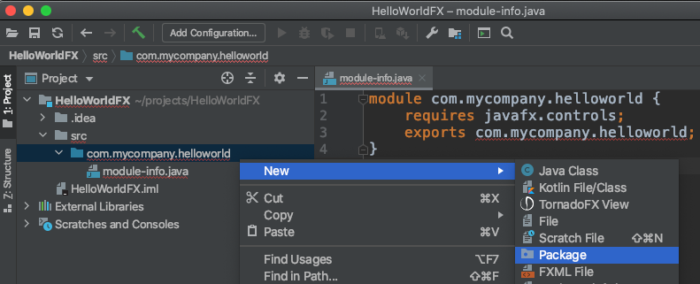 Beginning JavaFX Applications with IntelliJ IDE | foojay