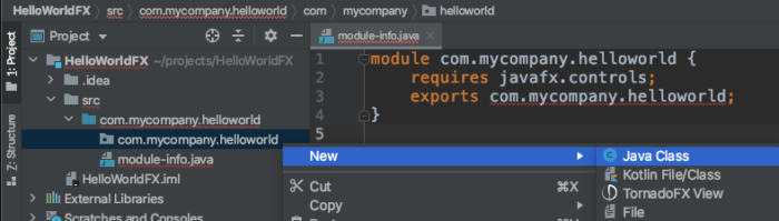 Beginning JavaFX Applications with IntelliJ IDE | foojay
