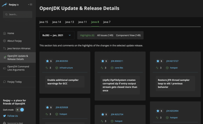 Preview of January 2021 OpenJDK Update Release | foojay
