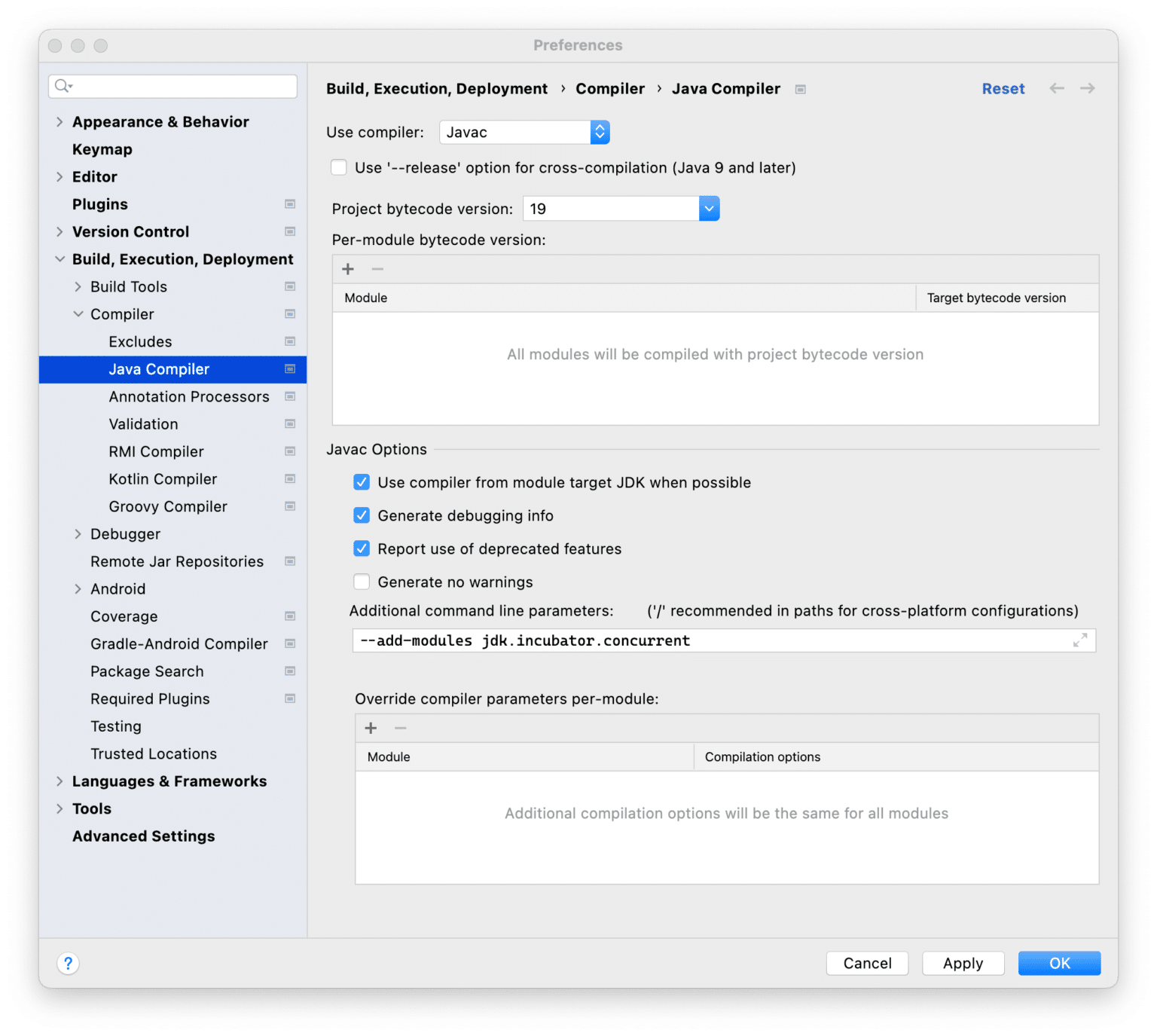 How To Run The Java Incubator Module From The Command Line And Intellij Idea