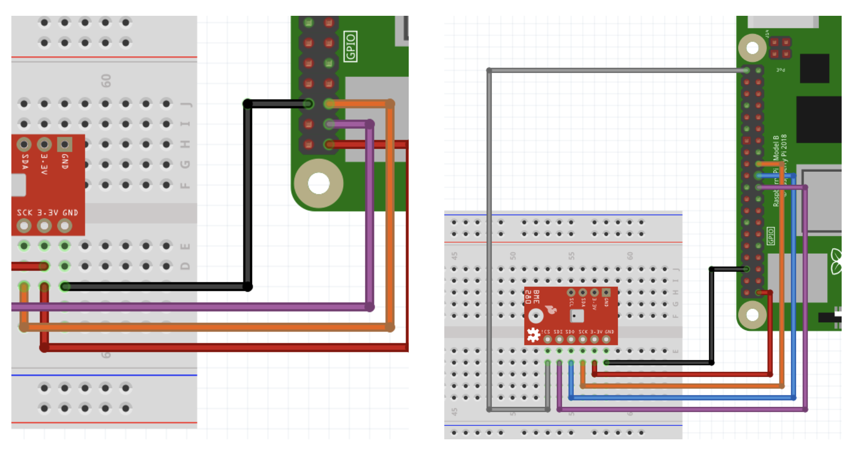 Temperature, humidity, and pressure in BME280 Sensors with Java