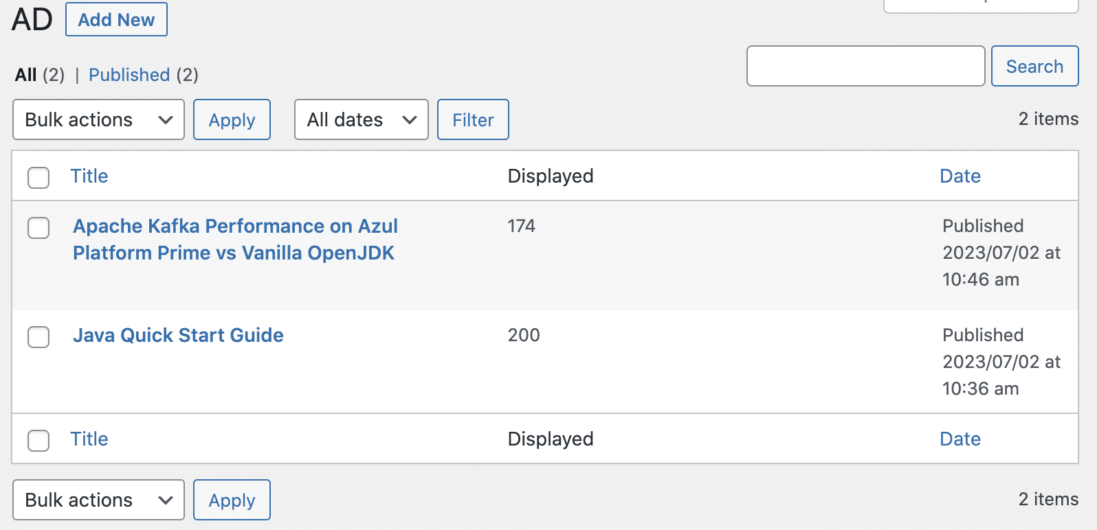 Foojay Status Report: July 2023