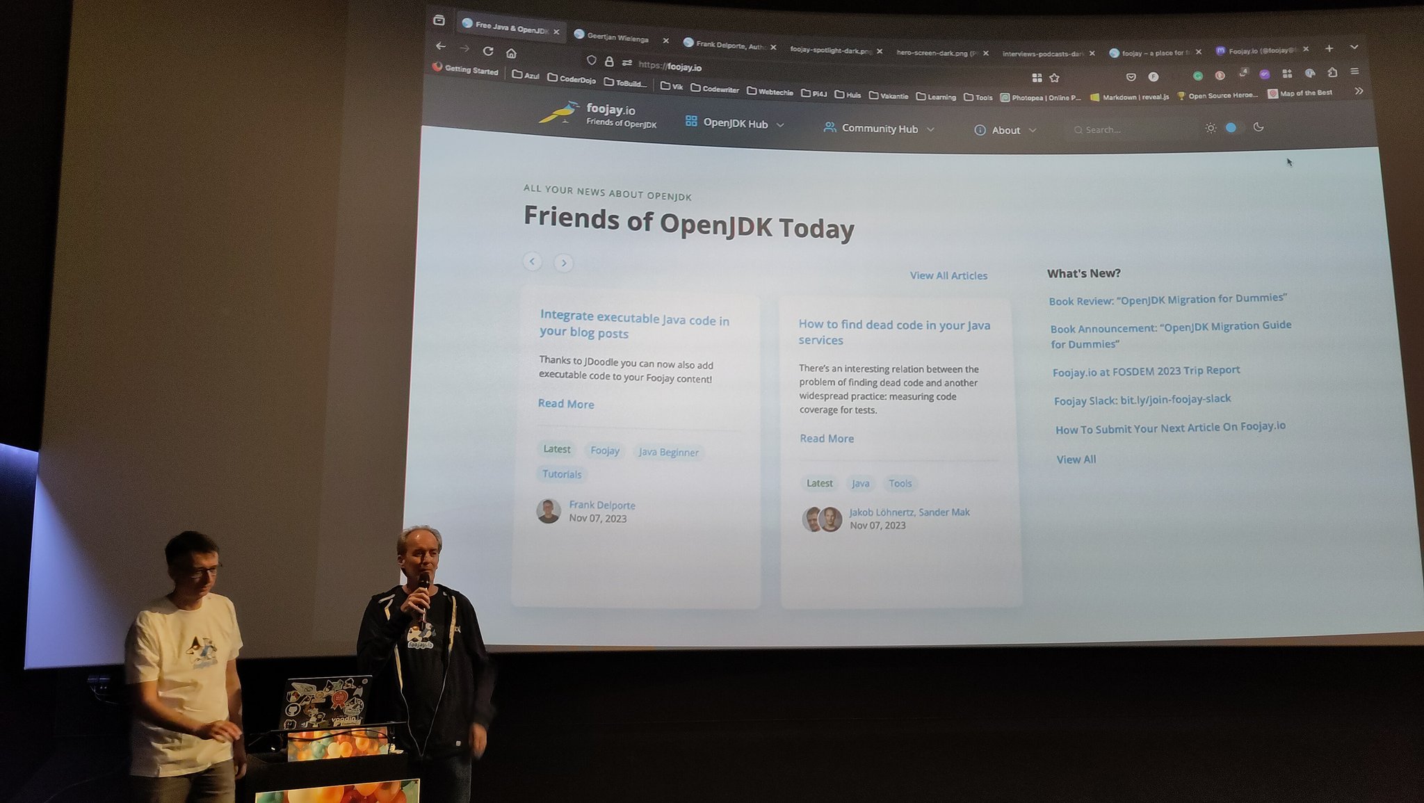 Digma, Apache APISIX, and OpenValue: Foojay.io at JFall 2023