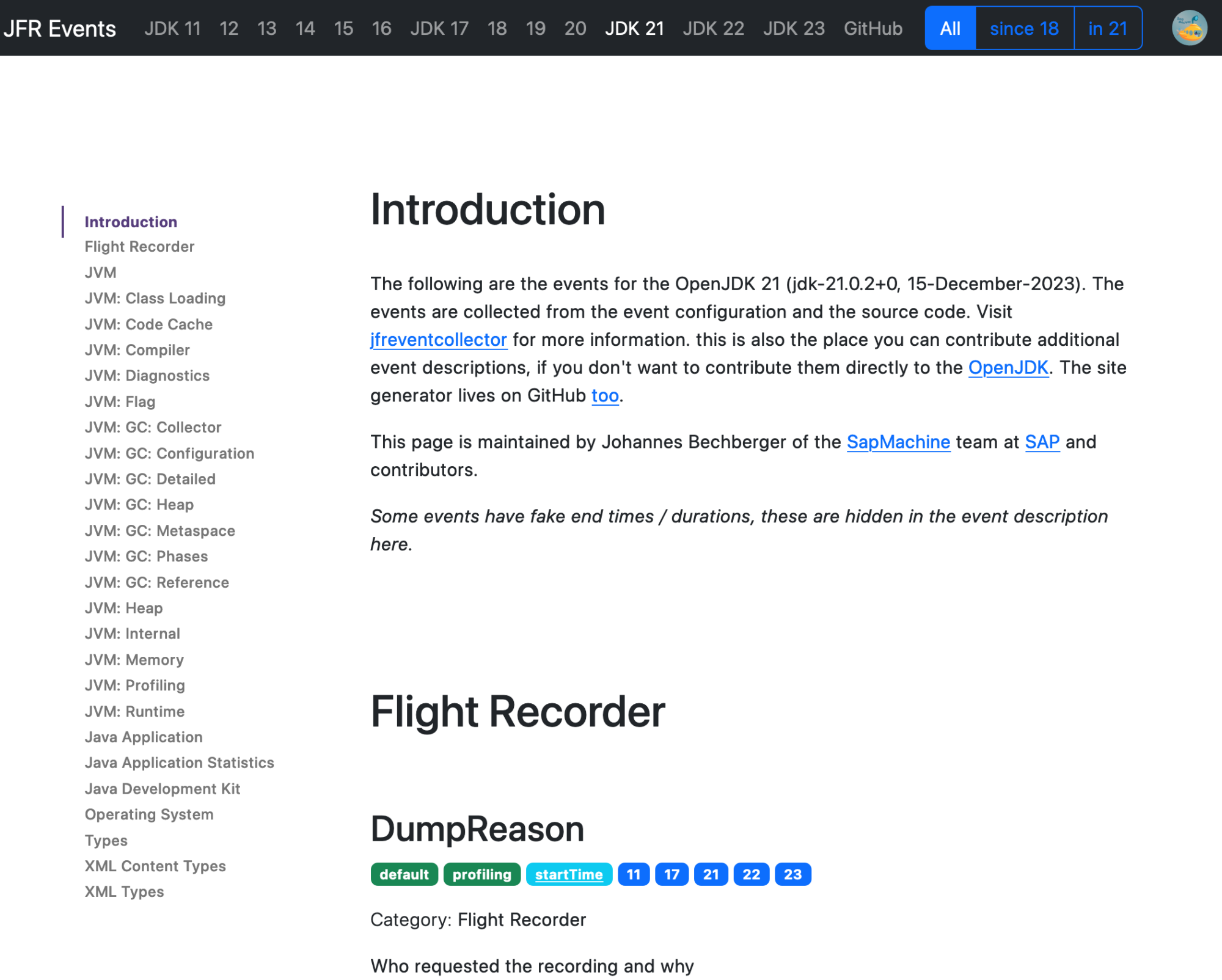 Using AI to Create JFR Event Descriptions