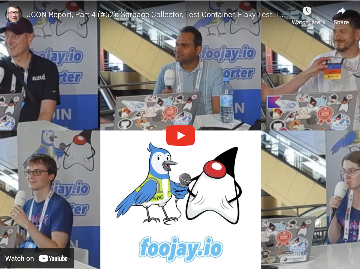 Foojay Podcast #52 from JCON in Cologne!