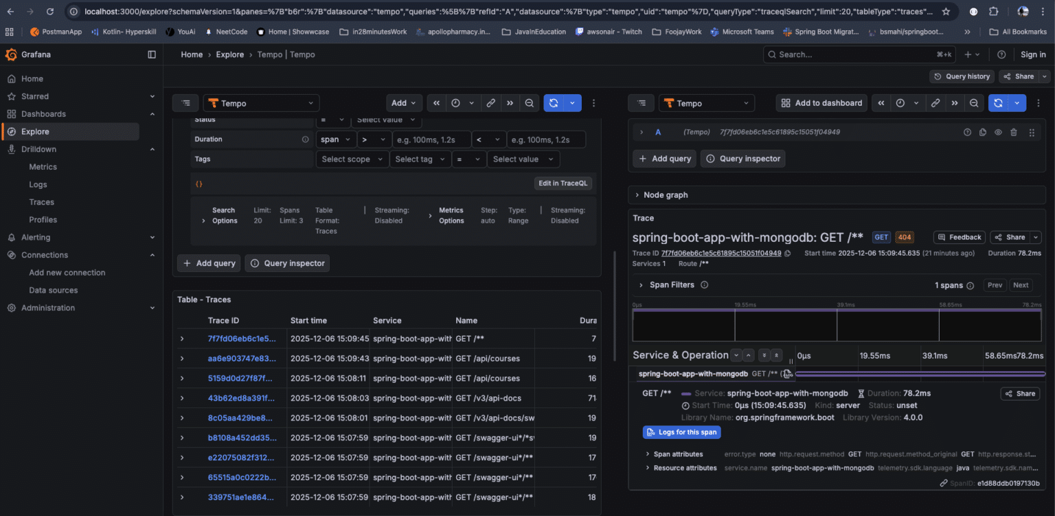Spring Boot 4 - OpenTelemetry Guide